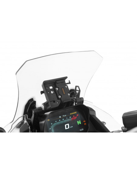 WUNDERLICH STAFFA RIALZO SUPPORTO NAVIGATORE CON REGOLAZIONE PARABREZZA ...